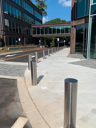 Custom Stainless Steel Bollard Covers for Bollards
